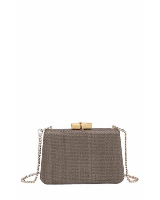 Moda Luxe Melina Evening Bag in Brown | Lyst
