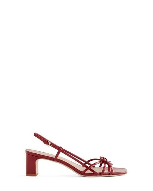 Reformation Sally Bow Slingback Sandal | Lyst
