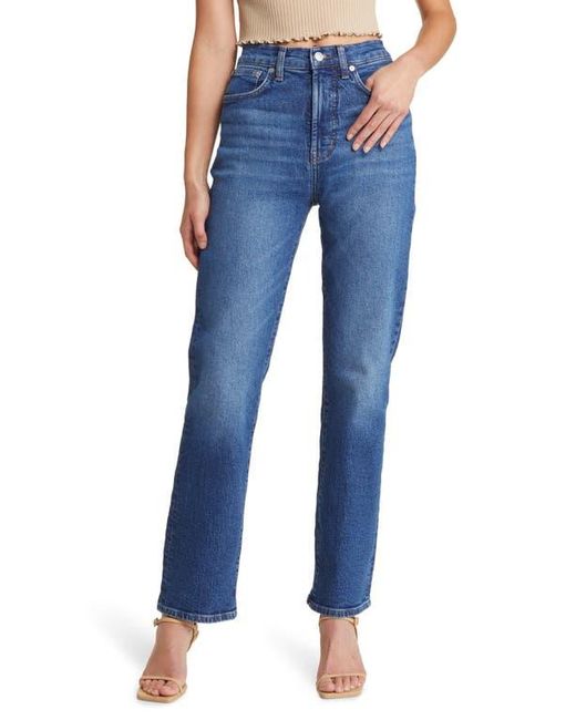 Madewell The '90S Straight Leg Jeans in Blue | Lyst