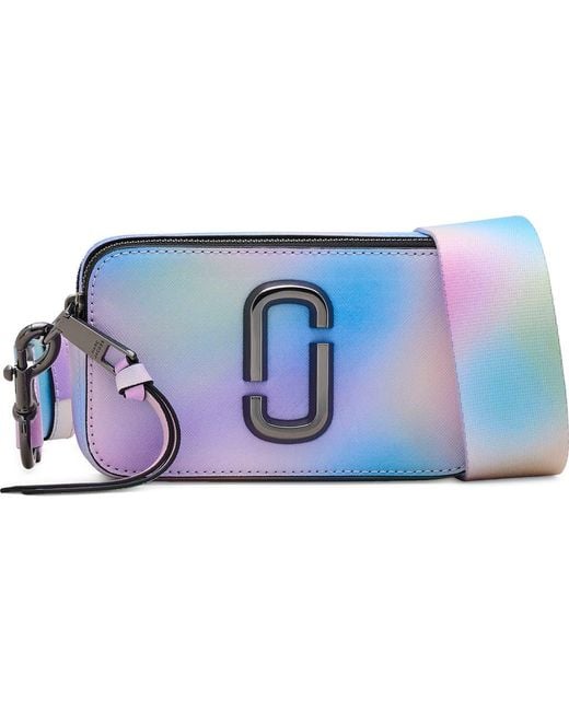 Marc Jacobs The Airbrush Snapshot Bag in Blue | Lyst