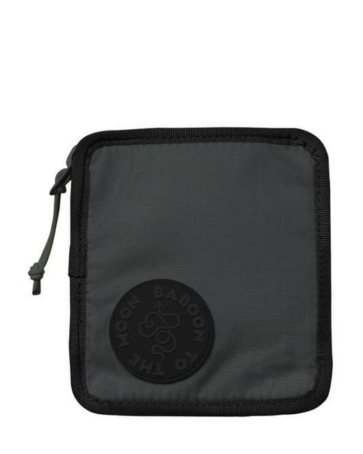 BABOON TO THE MOON Zip Wallet in Black | Lyst