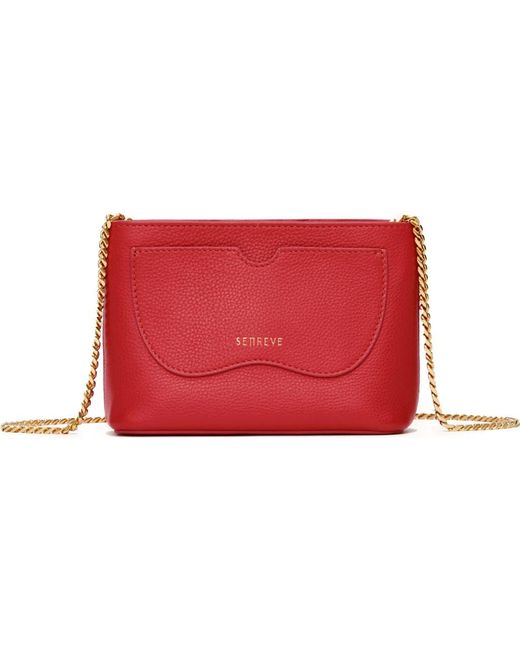 Senreve Mini Atlas Pochette Kit in Red | Lyst