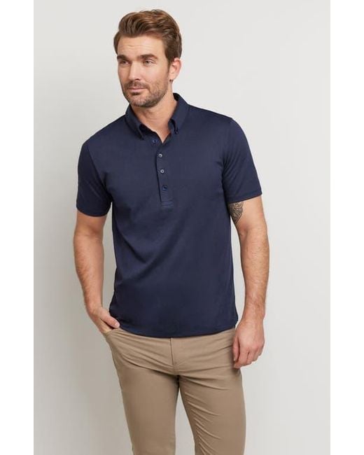 Anatomie Ryan Polo Shirt in Blue for Men | Lyst