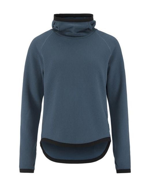 C.r.a.f.t Grid Hoodie in Blue | Lyst