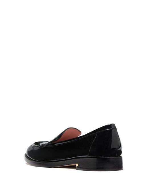 Kate Spade Lori Patent Leather Loafer in Black | Lyst