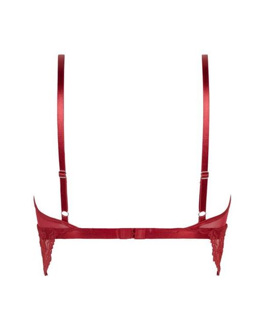Hunkemöller Juliette Lace Triangle Bralette in Red | Lyst