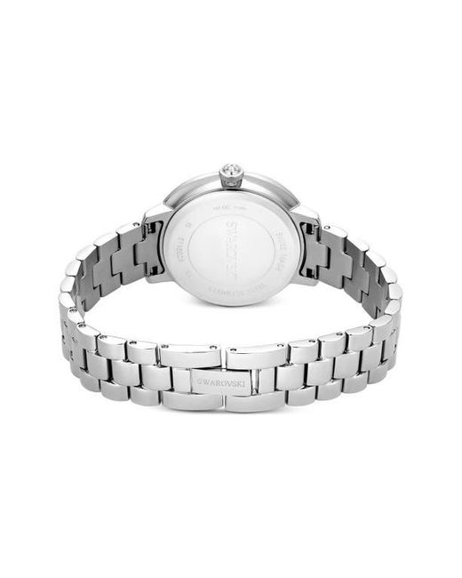 Swarovski Matrix Bracelet Watch, 30Mm in Gray | Lyst