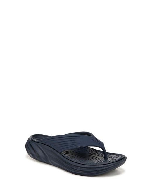 Vionic Tide Rx Flip Flop in Blue | Lyst