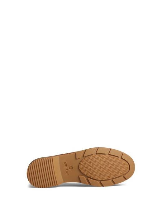 Sperry Top-Sider Wells Boat Shoe in Brown | Lyst