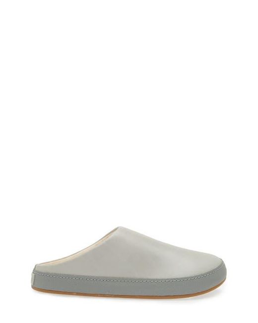 Olukai Hāmani Leather Mule in Gray for Men | Lyst