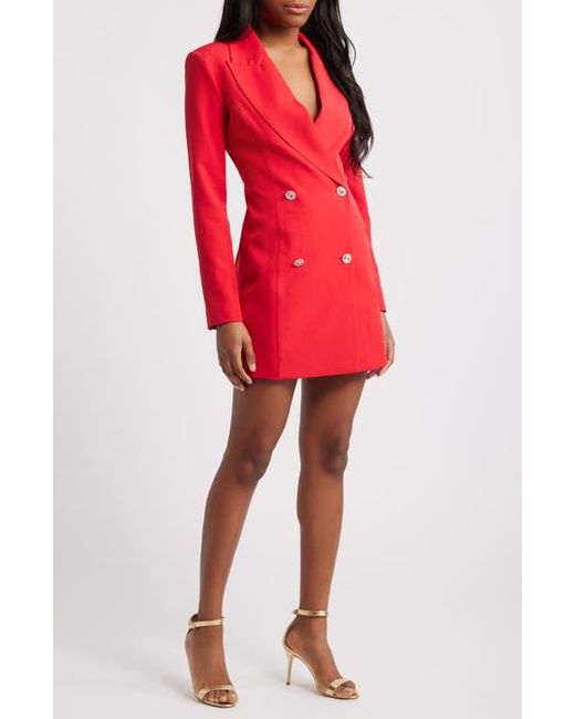 bebe X Ciara X Ciara Bold Blazer Dress in Red | Lyst