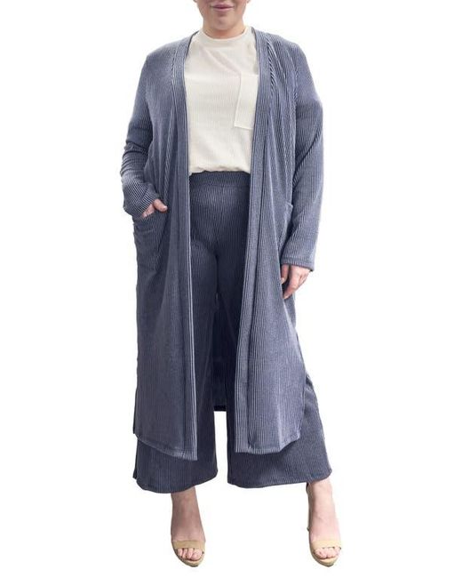 Standards & Practices Side Slit Duster in Blue | Lyst