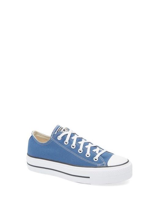 Converse Chuck Taylor All Star Lift Oxford Sneaker in Blue | Lyst