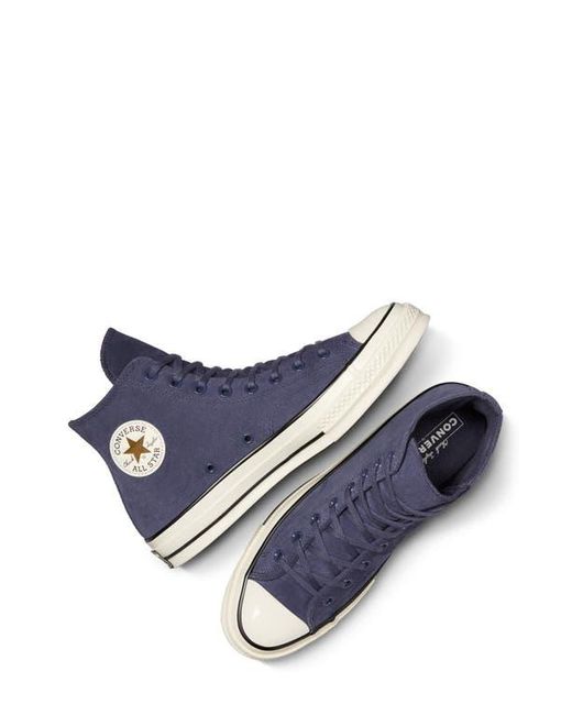 Converse Chuck Taylor All Star 70 Suede High Top Sneaker in Blue for ...