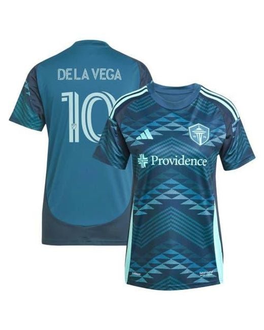 adidas Pedro De La Vega Seattle Sounders Fc 2025 The Salish Sea Kit ...