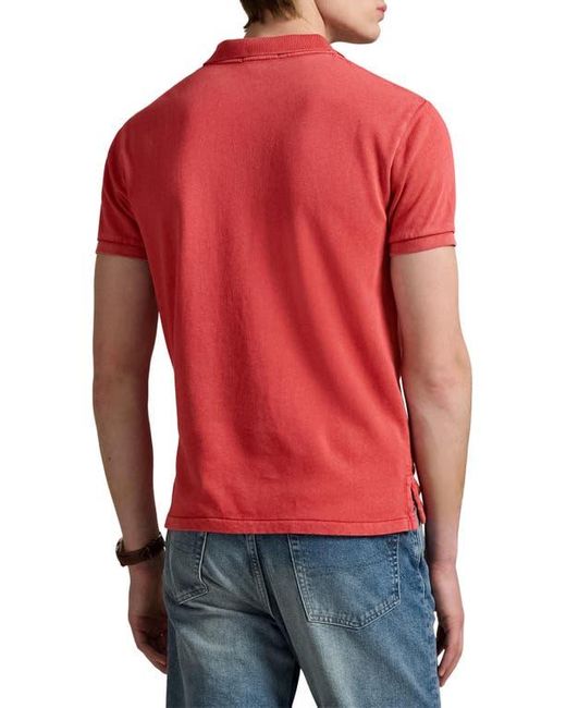 Polo Ralph Lauren Spa French Terry Polo in Red for Men | Lyst