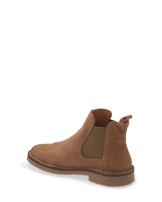 Toni Pons Suede Chelsea Boots with Elastic Gores in Brown | Lyst