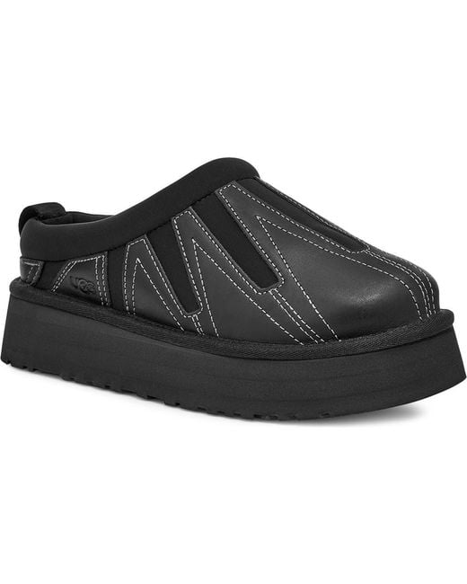 UGG Tazz Sunwave Platform Slipper in Black | Lyst