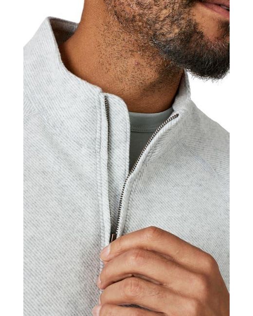 7 Diamonds Generation Quarter Zip Top in Gray for Men | Lyst