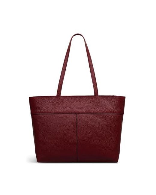 Radley Fountain Road Ziptop Tote Bag in Red | Lyst