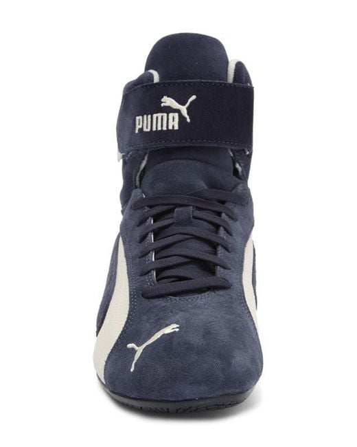PUMA Speedcat Mid Sneaker in Blue | Lyst
