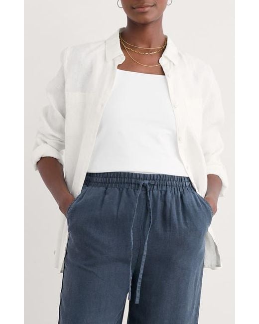 Seasalt Cornwall Cloud Pass Tank in White | Lyst