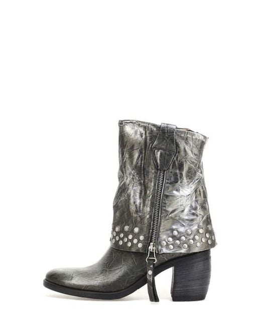 A.s.98 Rayne Foldover Shaft Boot in Gray | Lyst