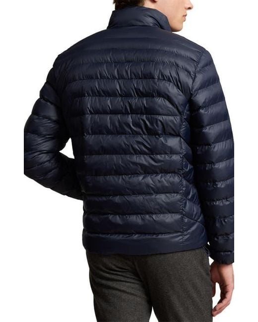 Polo Ralph Lauren Packable Puffer Jacket in Blue for Men | Lyst