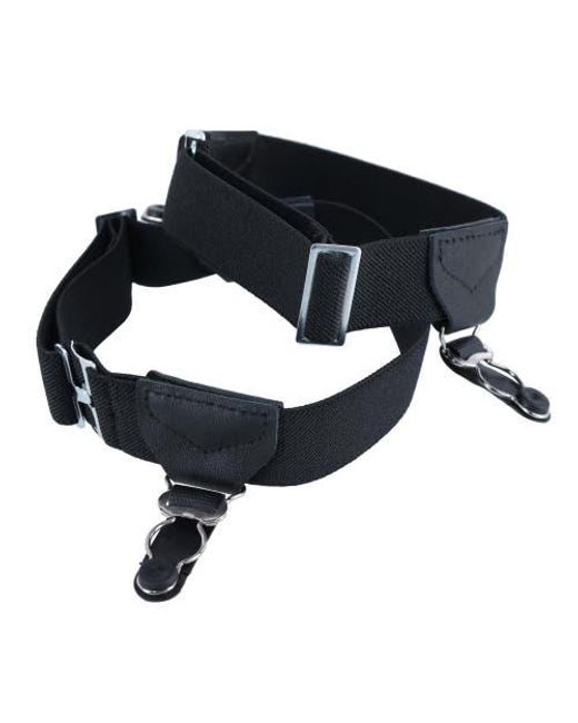 Trafalgar Sutton Double Grip Sock Garters in Black for Men | Lyst