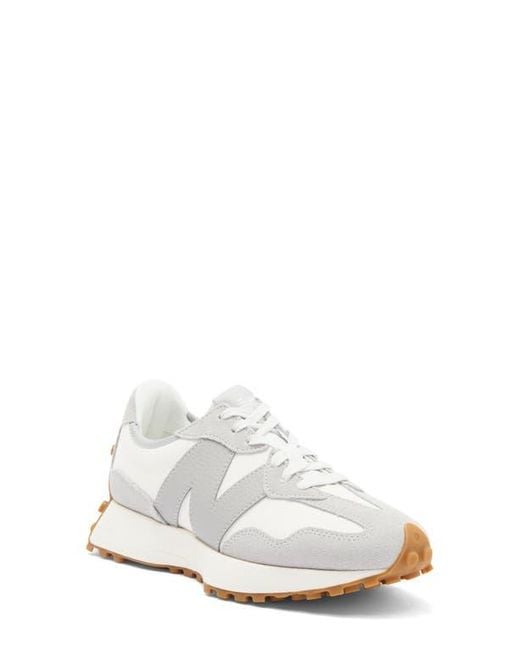 New Balance 327 Sneaker in White | Lyst