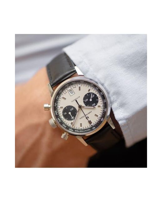 Hamilton American Classic Intra-Matic Automatic Chronograph Leather ...