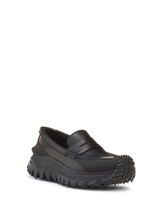 Moncler Trailgrip Loafer in Black | Lyst