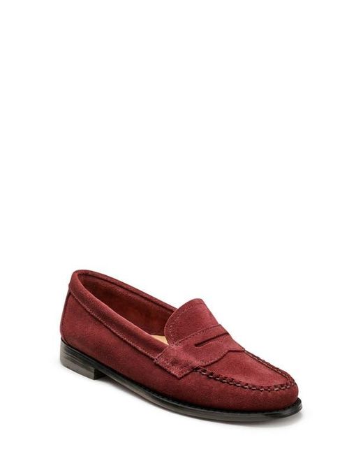 G.H. Bass & Co. Willa Penny Loafer in Red | Lyst