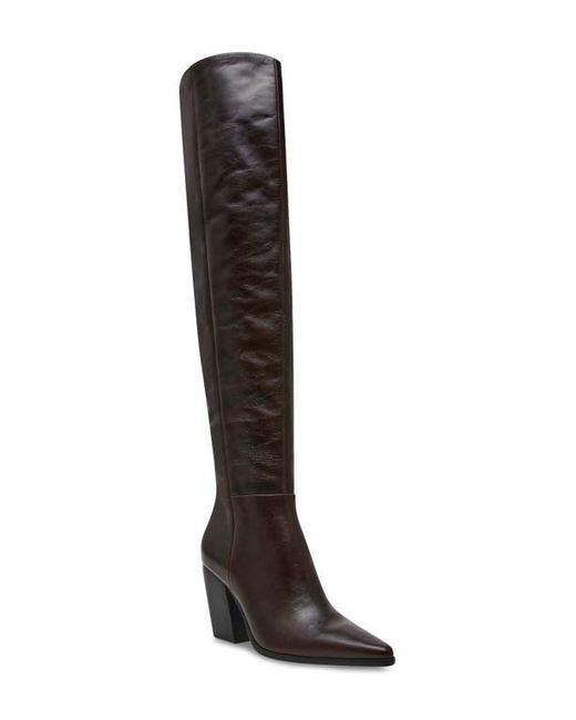 Steve Madden Bramble Over The Knee Boot in Black | Lyst