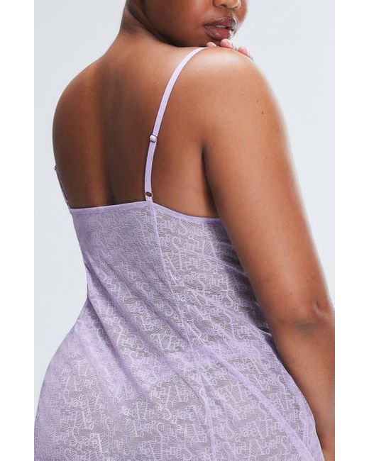 Savage x Fenty Signature Script Slip in Purple | Lyst