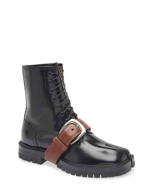 Maison Margiela Tabi County Combat Boot in Black for Men | Lyst