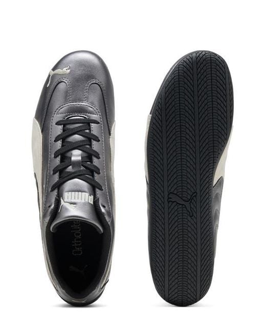 PUMA Speedcat Metallic Sneaker in Black for Men | Lyst