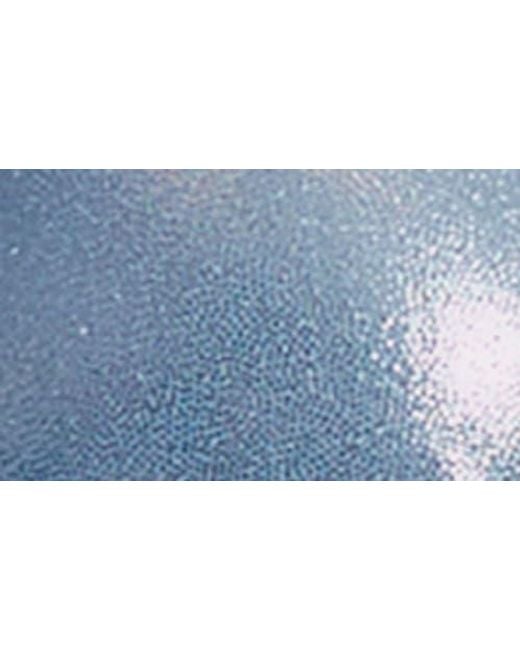 Becca Liquid Metal Triangle Bikini Top in Blue | Lyst