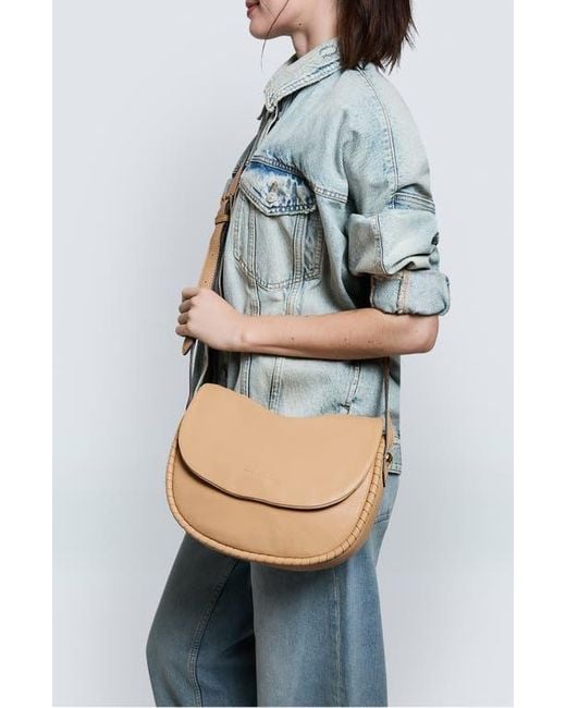 Aimee Kestenberg The Mercer Leather Messenger Bag in Brown | Lyst