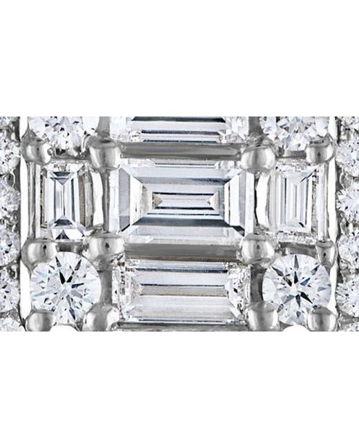 Mindi Mond Halo Cube Diamond Curb Chain Necklace in Metallic | Lyst