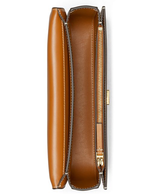 Tory Burch Small Eleanor Rectangular Convertible Leather Shoulder Bag ...