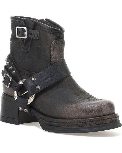 A.s.98 Carter Moto Boot in Black | Lyst