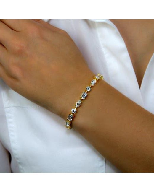 Anna Zuckerman 16 Carat Diamond Crystalline Multishaped Bracelet in ...