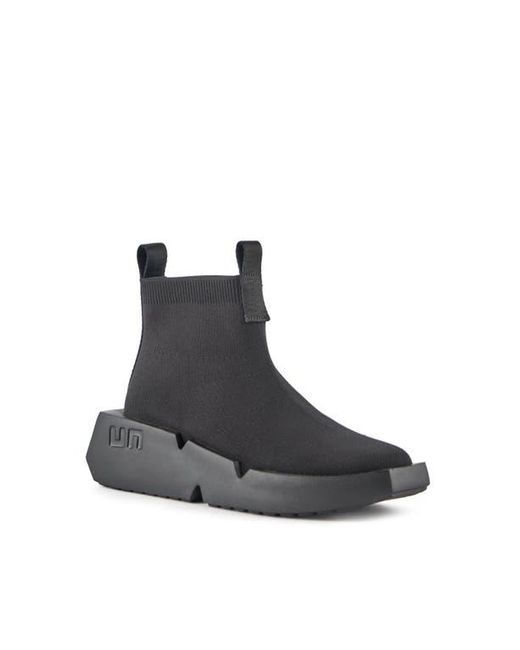 United Nude Mega Sock Platform Bootie in Black | Lyst