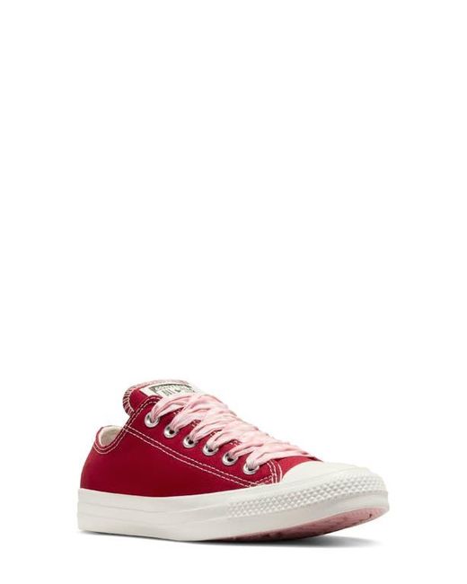 Converse Chuck Taylor All Star Oxford Sneaker in Red | Lyst