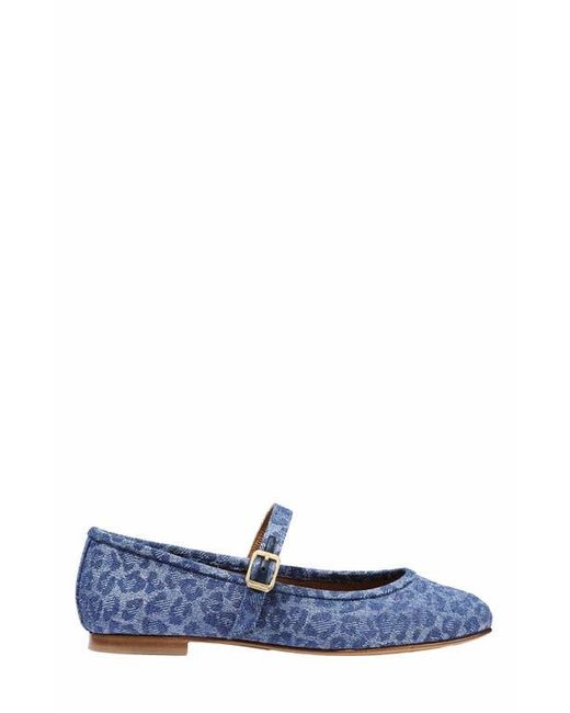 Margaux The Demi Jane Flat in Blue | Lyst