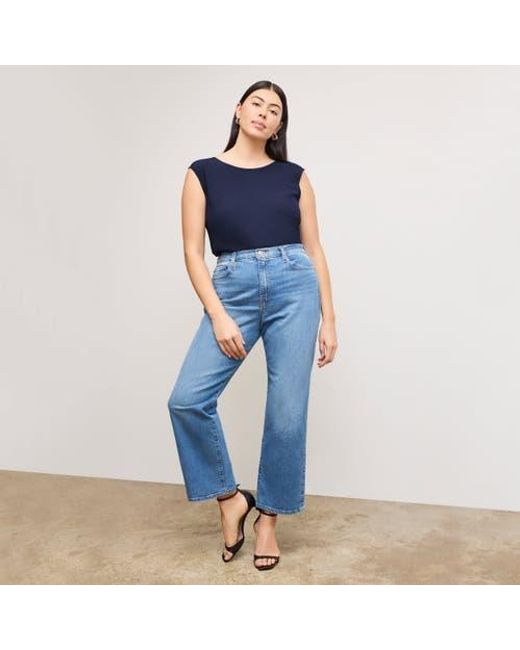 M.M.LaFleur Brooke Definition Top in Blue | Lyst