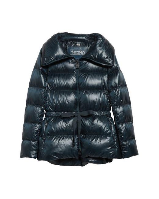Herno Shiny Nylon Down Puffer Jacket | Lyst
