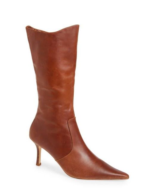 Tony Bianco Sheba Pointed Toe Boot in Brown | Lyst