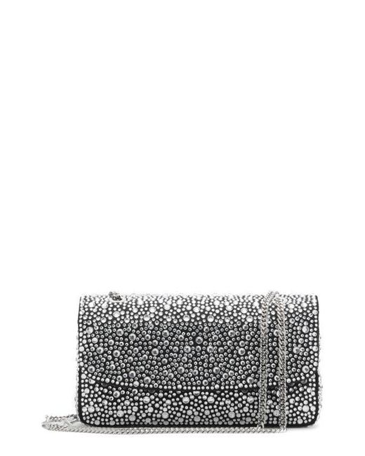 Mango Crystal Embellished Shoulder Bag in Metallic | Lyst